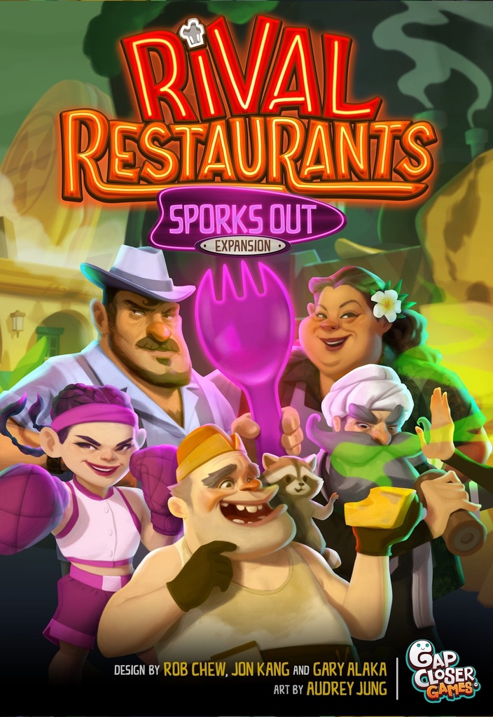 Rival Restaurants - Sporks Out | Boardgame Space
